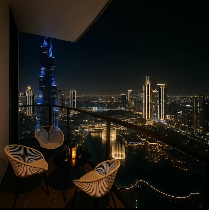 Luxury 3br, Full Burj & Fountain View, 2’ To Mall - Dubaï