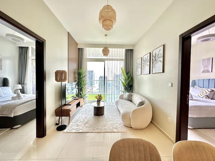 Luxury 2br With Dubai Canal View Near Burj Khalifa - Dubai