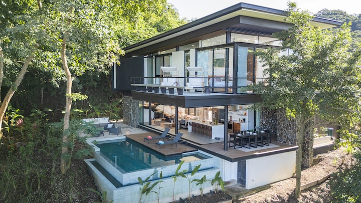 New Luxury Villa Casa Del Viento Pool & Ocean View - Nosara