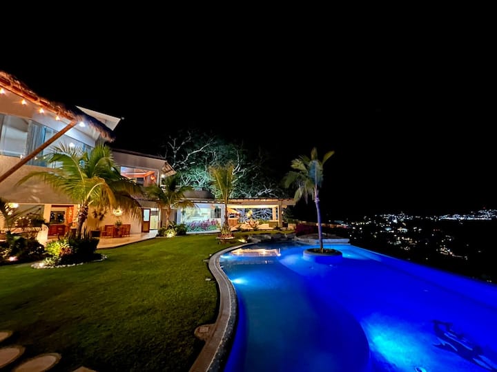 Meranti Lujo Y Confort Con Vista Al Mar Y Alberca - Acapulco