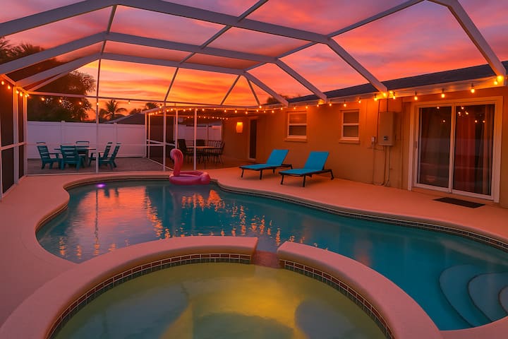 New! 9mi To Ami | Hot Tub, Heated Pool, Game Room - Bradenton, FL