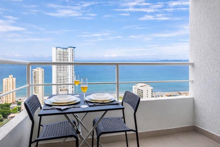 Despierta Frente Al Mar/piso 30/3hab/piscina-playa - Cartagena