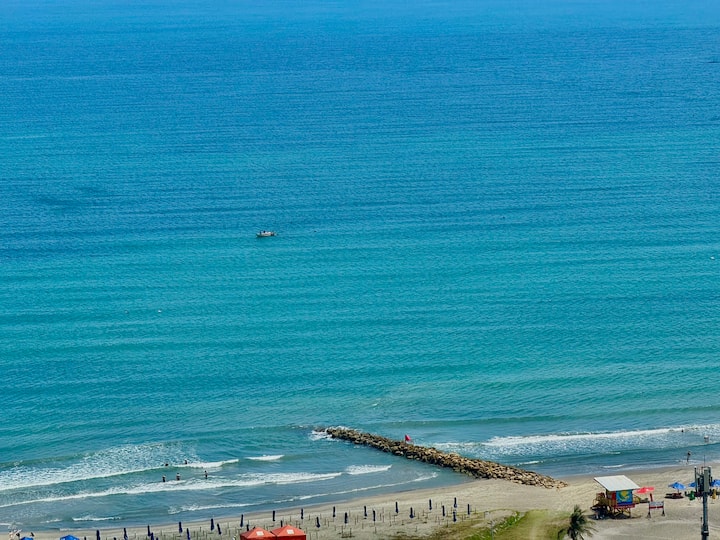 Vista Y Cerca Al Mar Piscina Ubicación Estratégica - Cartagena