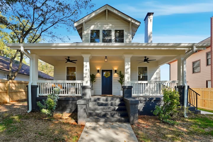 Bright & Airy Historic Home - Near Dt/midtown/tech - Atlanta, GA