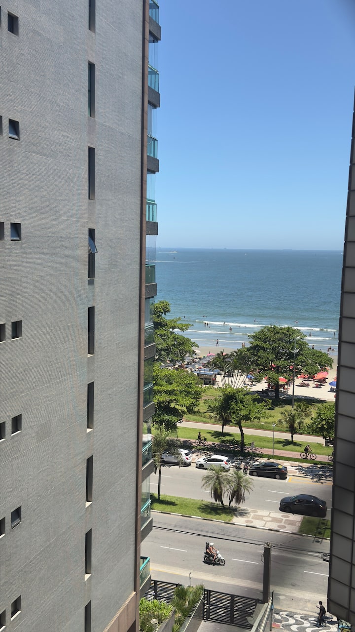 Apartamento Aconchegante Com Vista Para O Mar - Santos, Brasil