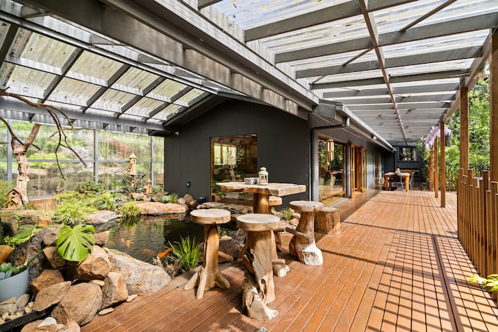 Tranquil 4/br Retreat W/ Firepit In Sassafras - Australien