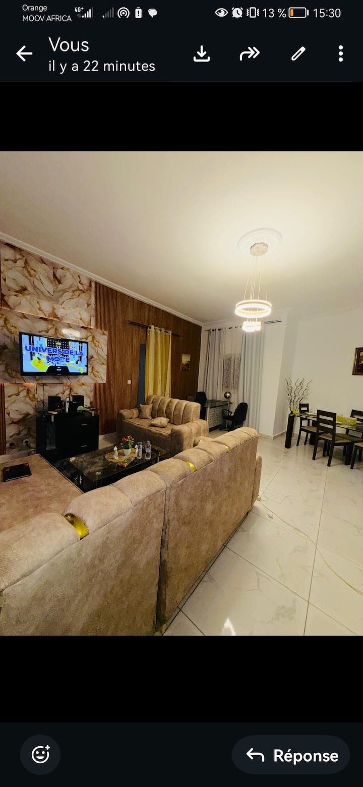 Appart. 3 Pièces Reposant, Paisible, Accès Facile. - Abidjan