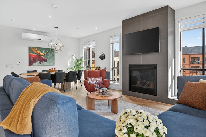 Solis 402 - Navette Gratuite + Près Ski-in/out - Mont-Tremblant