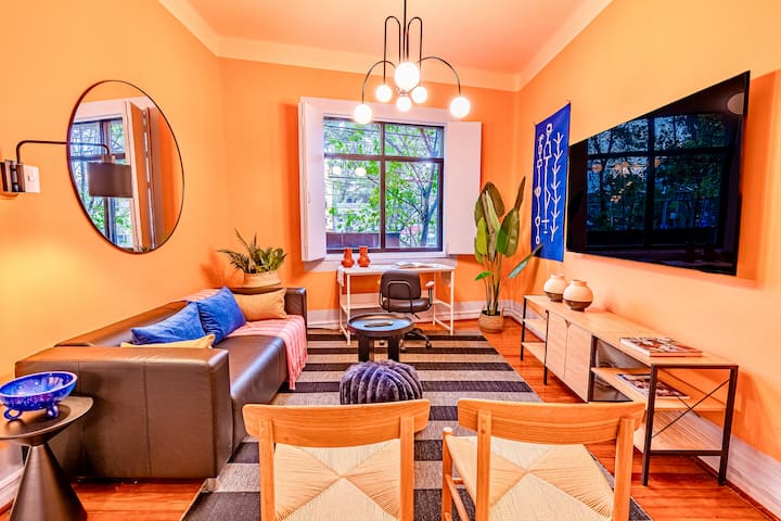 Parkside Designer 2br Apt • Fast Wifi +Workspace - Mexico