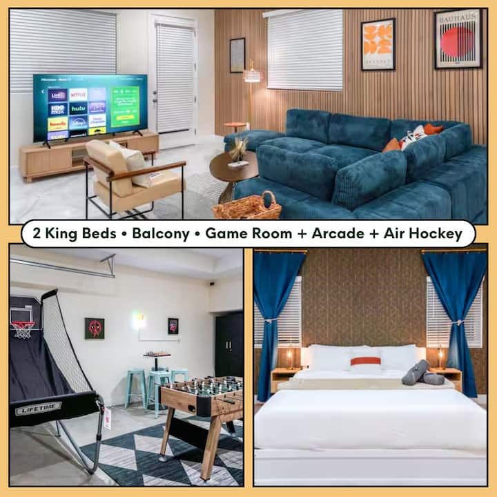 3br Disney Family Stay | King Beds, Game Room, Ev - 杭亭頓海灘
