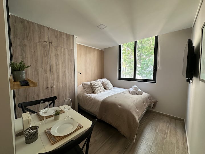 Estudio Moderno En Icónica Zona De Stgo Centro - Santiago