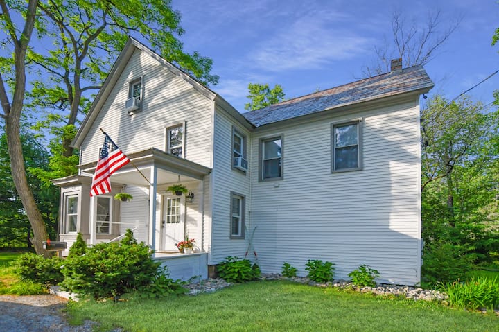 Pet Friendly & Spacious Adirondack Riverfront Home - Lake George, NY