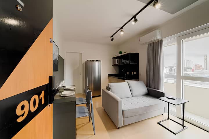 Centro De Joinville -Studio Aconchegante E Moderno - Joinville