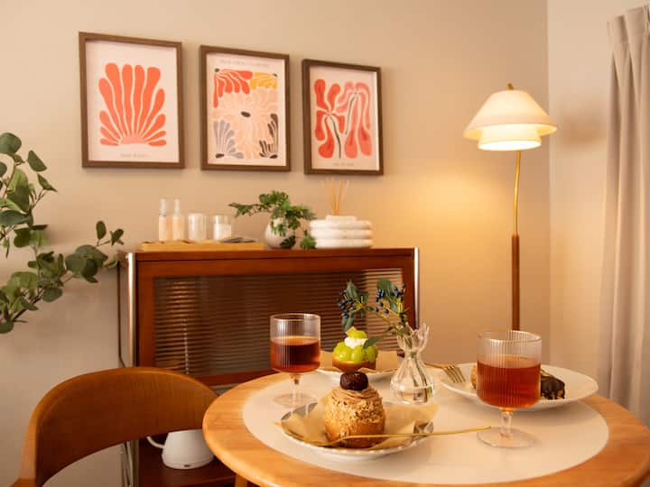 【New Op】片原町駅2分/シモンズ製ベッド/商店街近く/上質おしゃれ/一人旅/女子旅/夫婦旅 - Takamatsu