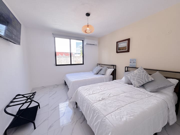 Modern Quadruple Boutique Suite In Downtown (202) - Cancún