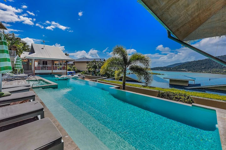 Amalfi Whitsunday Retreat Infinity Pool Seaviews - Airlie Beach