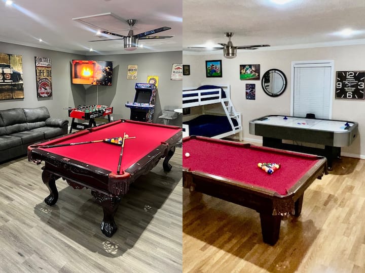 2 Homes, Endless Games & Fun For 20+ Walk To Pkwy - Pigeon Forge, TN