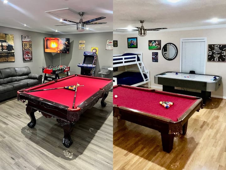 2 Homes, Endless Games & Fun For 20+ Walk To Pkwy - Pigeon Forge, TN