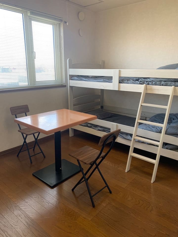 全室個室の快適空間  お食事は館内 レストラン双葉Diningにて ＊朝食は無料サービス ツイン - 石狩市