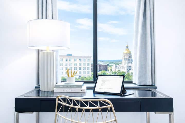 Modern Downtown Hartford Condo | Convention Center - Hartford, CT