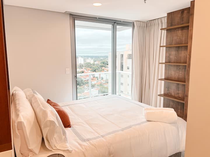 Elegant Apartment With Private Balcony - Asunción