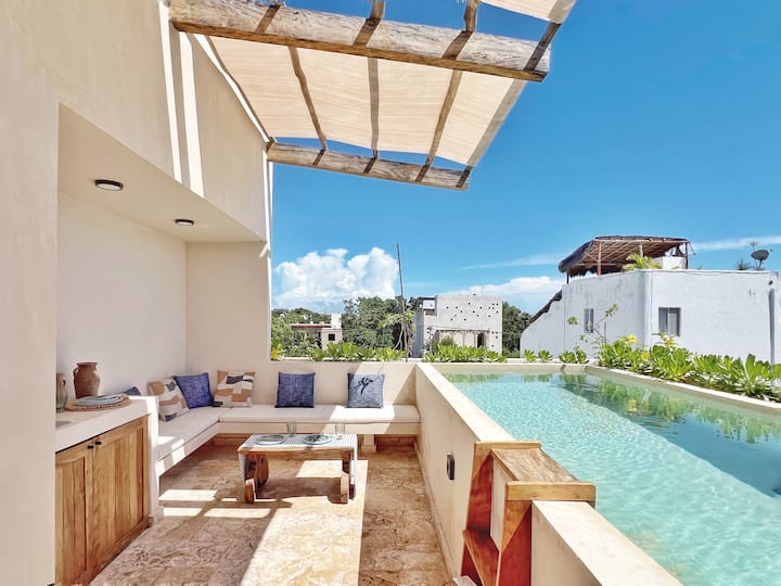 Luxury Stay In Tulum | Private Roof Top Pool - Tulum