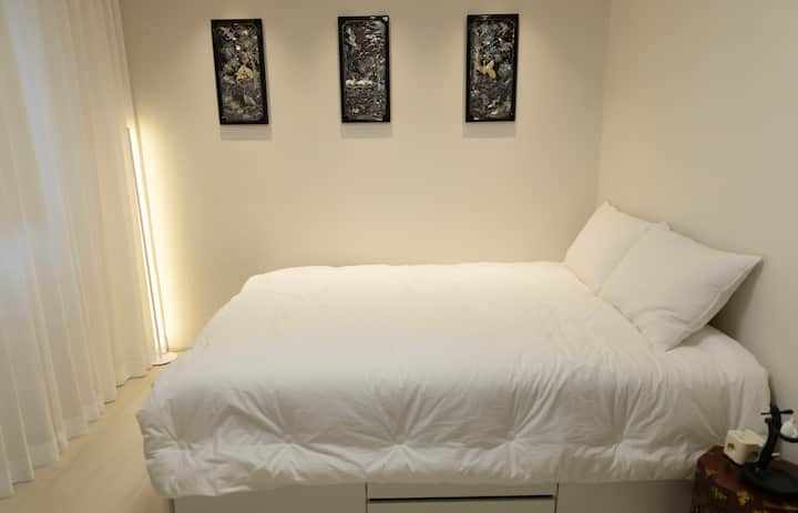 신규초특가.광안해변도보25초.드론쇼.빔프150".한국전통감성.4인까지기본요금.쾌적한.1층 - Busan