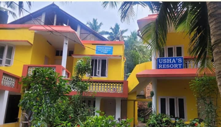 Ushas Guest House, Kovalam. Peaceful - Kovalam