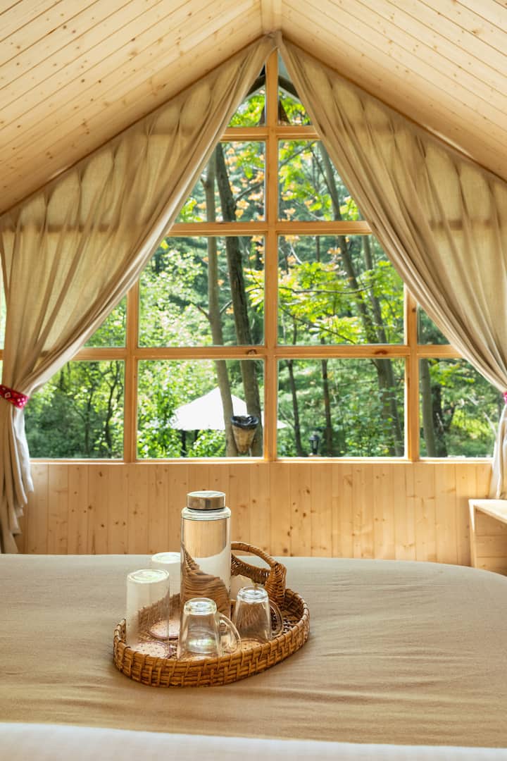 Riverside Wooden Cabin Jibhi  - Maple Outhomes - Jibhi