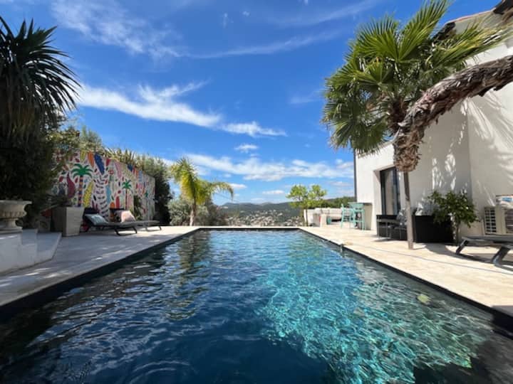 La Villa Vue Mer, Piscine Et Nature - La Ciotat