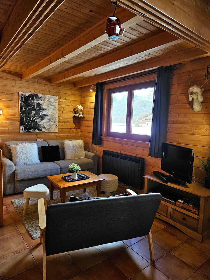 Chalet Cosy 6/8p – Ski * Sauna * Piscine * Lac - Haute-Savoie