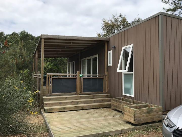 Mobile Home – 3 Ch. – Terrasse Xxl 55m² + Jacuzzi - Soustons