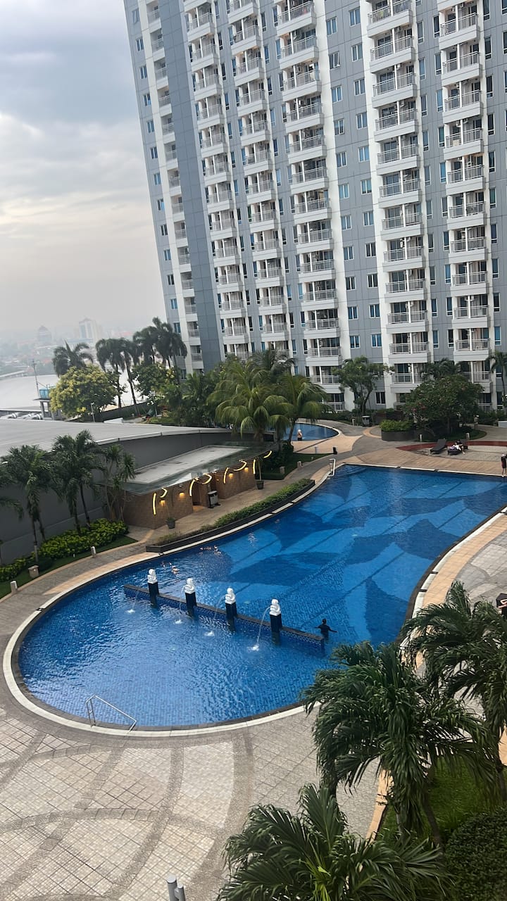 (115) Apartemen Tanglin Studio Konek Pakuwon Mall - Surabaya
