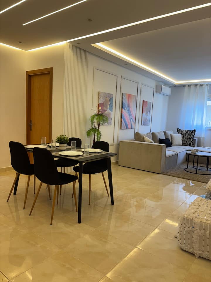 Elegant 2br Downtown | Fast Wifi | Netflix • Ac - Rabat