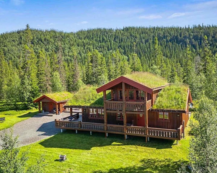 Eksklusiv Fjellhytte Ved Vannet- 1 T Fra Trondheim - Norway