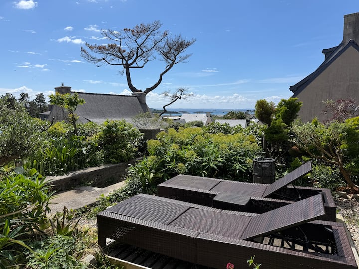 Maison Familiale Avec Vue Mer - Trégastel