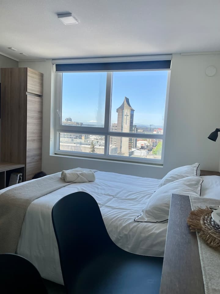 Apartamento En Centro De Temuco C/estacionamiento - Temuco