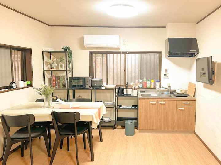 和の家·千雅居｜花园町地铁站旁的独栋双层别墅 两间卧室 步行去地铁站只要5分钟 - Osaka