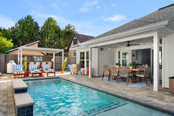 1 Min To Beach-pool, Golf Cart, Hot Tub, Fire Pit - Laguna Beach, FL