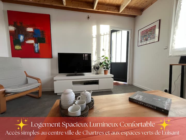 -L'atelier- Maison Au Calme Entre Ville Et Verdure - Eure-et-Loir