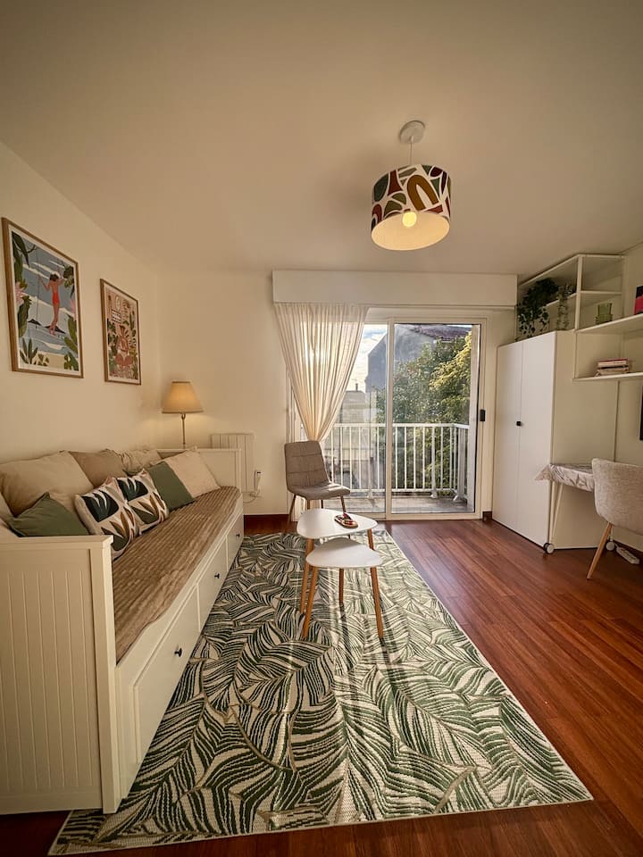 Terra Verde - Studio Avec Balcon - Wifi - Parking - Talence