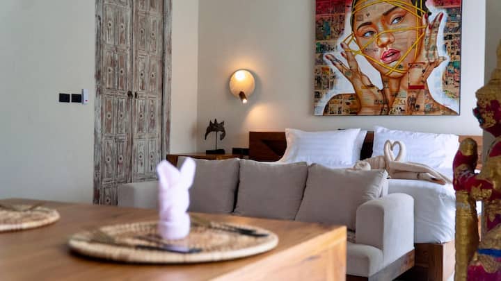 Go Big — Emperor Bed + 100” Tv & Sea View - Ko Samui