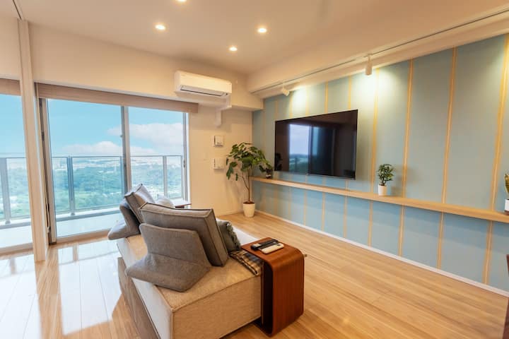 【1109】rycom Hills Forest Ocean View Condominium - Okinawa