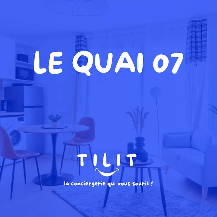 Appart Le Quai 07 : Grandes ÉColes & Piscine Docks - Le Havre