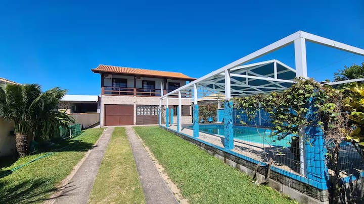 Casa Com Piscina No Pinguirito, Garopaba/sc - Garopaba