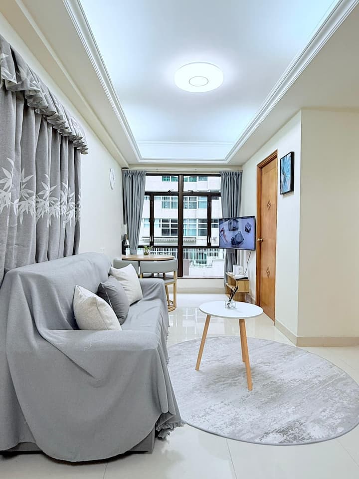 New Spacious & Quiet 2br 3 Min To Tst Mtr - Wan Chai