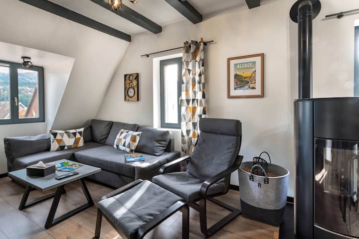 Charme Alsacien Et Confort Moderne – Vue Montagne - Munster
