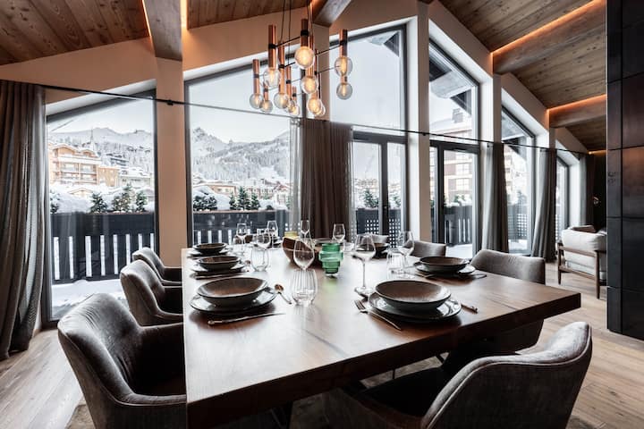 Penthouse The View Courchevel 1850 Ski Aux Pieds - Pralognan-la-Vanoise