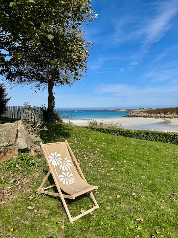 Villa De Rêve 7 Chambres Accès Plage Sable Blanc - Ploudalmézeau