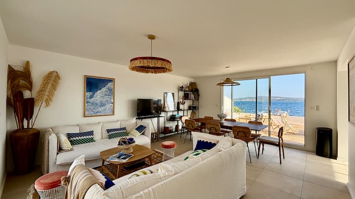 Beach House Vue ÉTang, Terrasse 7p Classé 4* - Occitanie